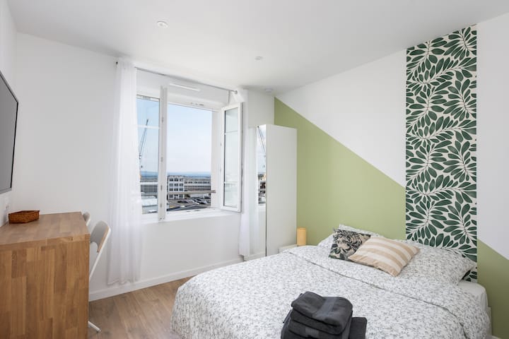 Studio Cosy Vue Rade Et Port Naval - "Friskette" - Finisterre, Francia