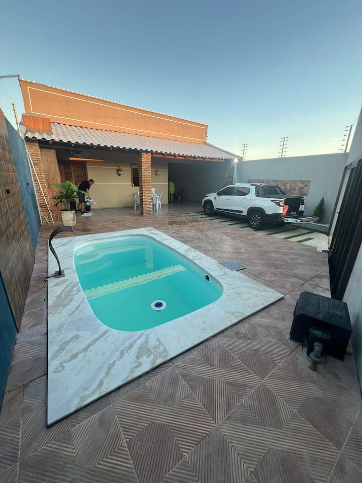 Casa 80m Da Praia Peito Demoça - Luís Correia