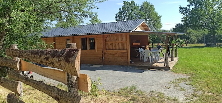 Chalet 4 Pers. En Pleine Nature - Fleurac