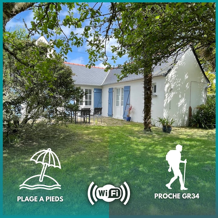 Ty Dany/wifi/plage à Pieds - Crozon