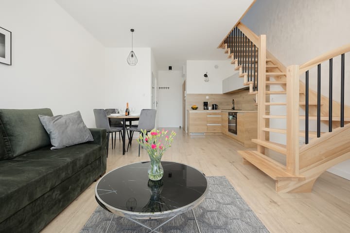 Dwupoziomowy Apartament - Rewal