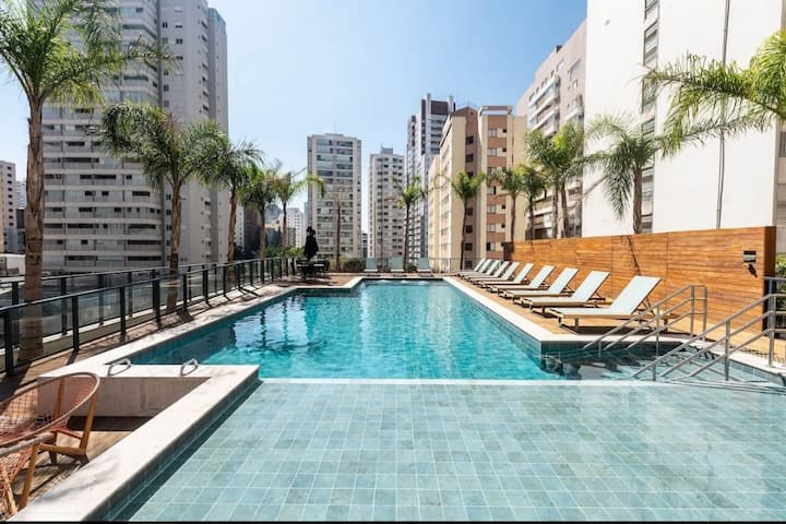 Ap Novo/ Próx Av Paulista/ Pscina/ Sirio Libanês - Liberdade