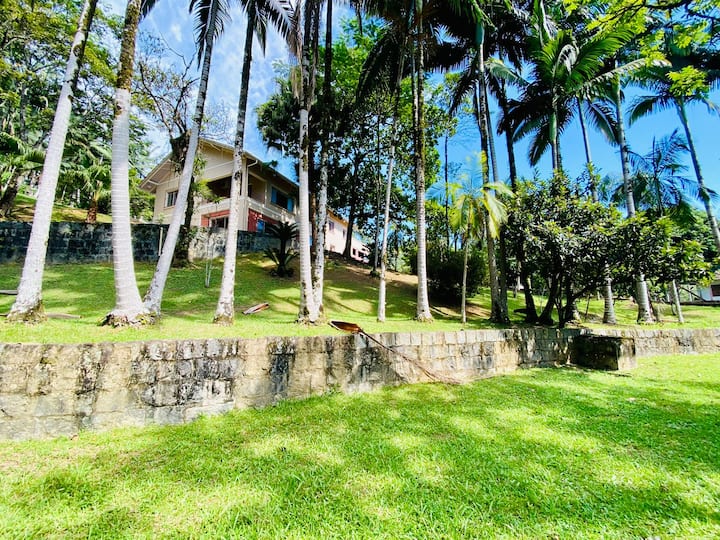 Lindo Casarão C/ Piscina, Amplo Jardim Em Pomerode - Pomerode