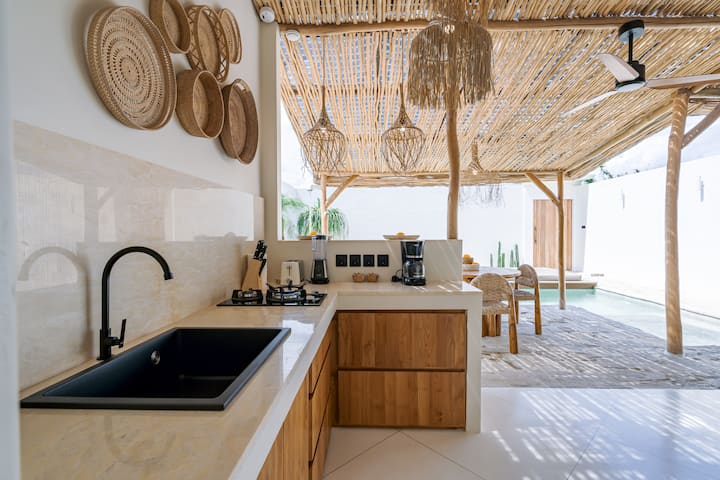Private Oasis In Nyanyi Beach Next To Luna Club - Indonesia