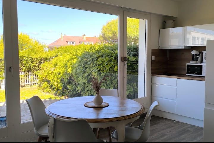 Appt Vue Mer, Jardin,garage - Saint-Aubin-sur-Mer