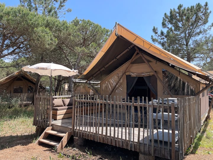 Tente Canadienne | Huttopia Lagoa De ÓBidos - Óbidos