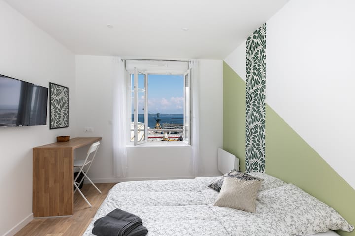 Studio Cosy Vue Rade Et Port Naval  - "Kenavo" - Brest