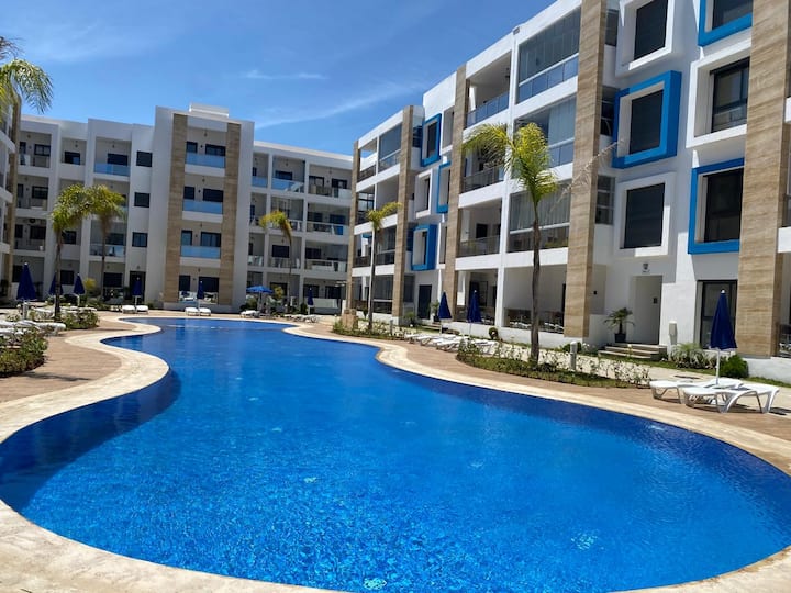 Appartement Moderne Avec Vue Piscine   Martil - Tétouan