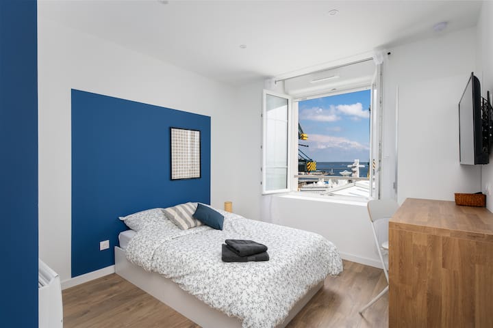 Studio Cosy Vue Rade Et Port Naval - "Louzou" - Brest