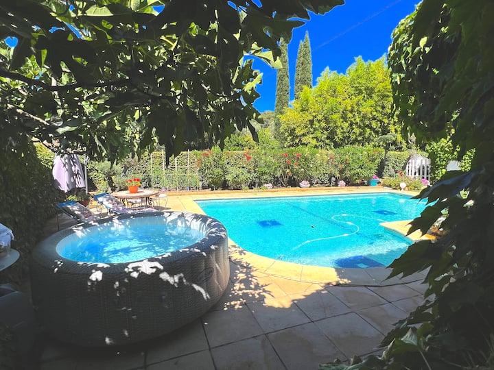 Studio Detente Au Calme, Piscine , Jacuzzi. - Bouc-Bel-Air