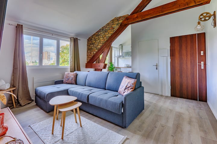 Appartement Design Et Spacieux Proche Paris - Porte de Bagnolet