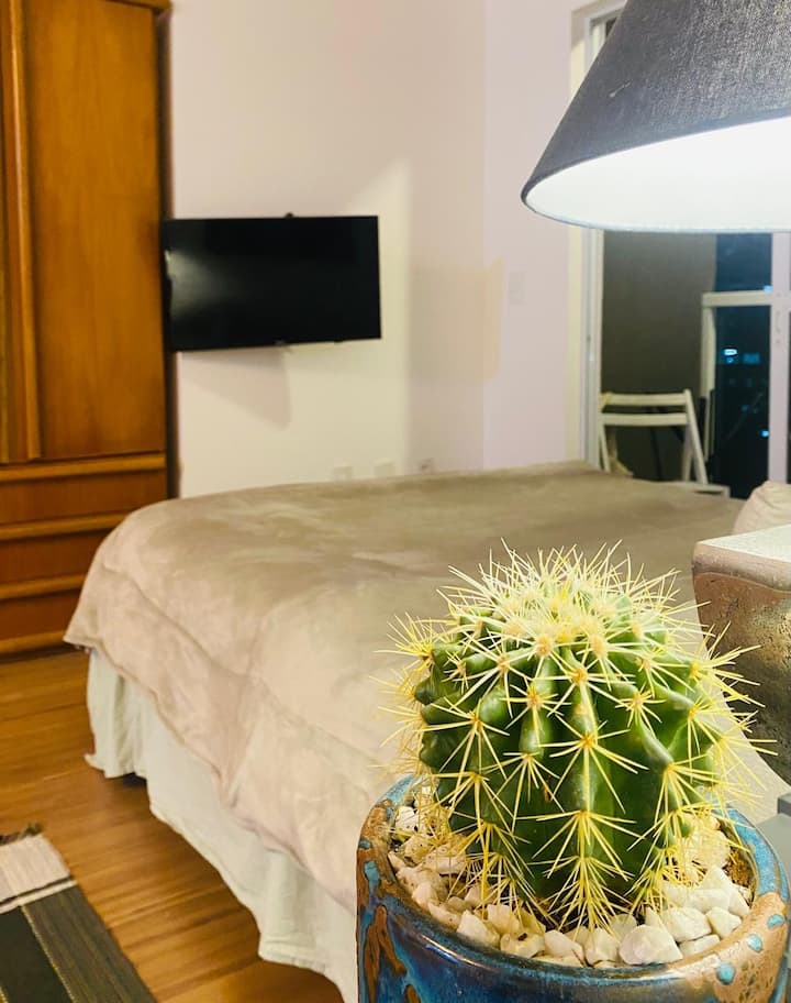 Stylish Uni Flat With Parking - Juiz de Fora