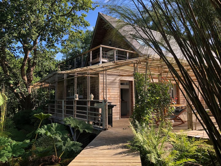 Magnifique Maison En Bois - Lannion