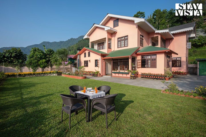 4bhk Pahadi Villa W/valley View+lawn @ Hee Burmiok - Sikkim