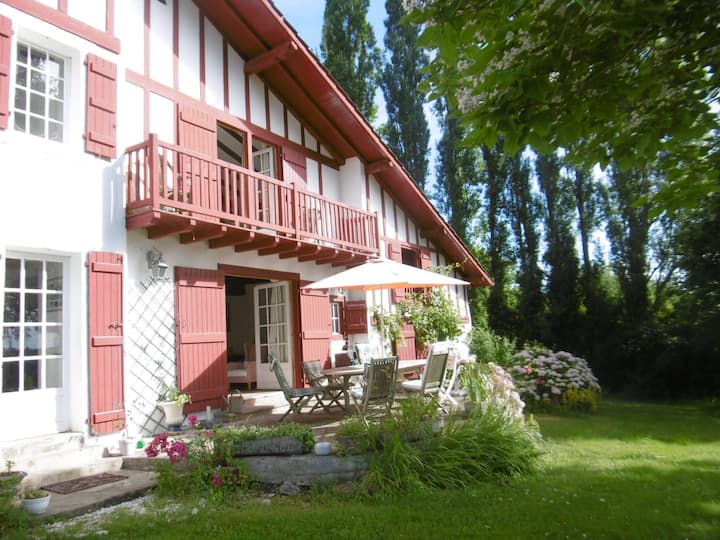 Grande Ferme Basque 4 Chambres 8 Mn Guéthary - Bidart