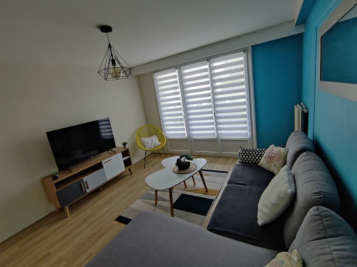 Appartement Lumineux 4-8 Personnes - Saint-Brieuc