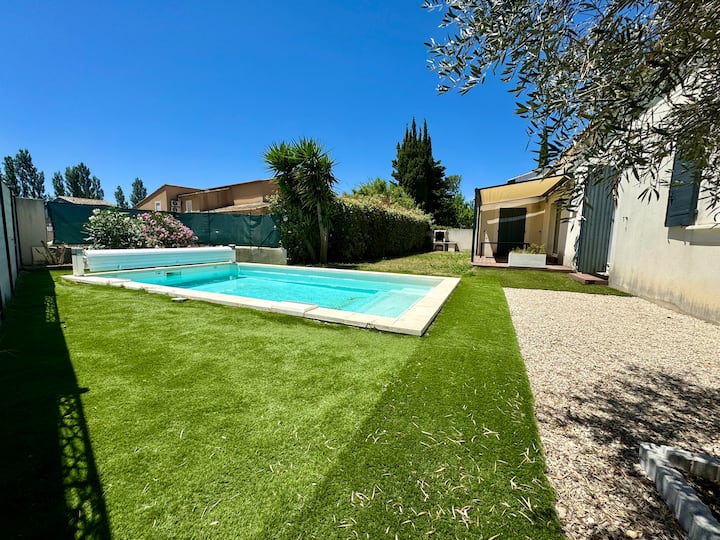 Villa De Plain-pied - Alpilles - Saint-Martin-de-Crau