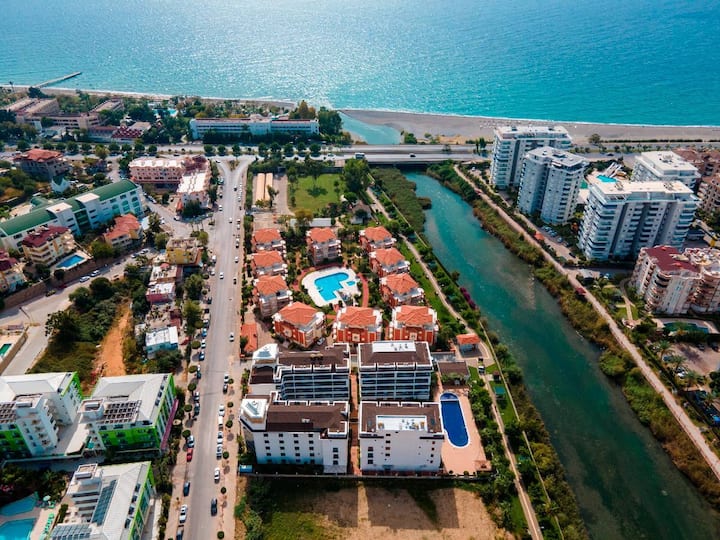 50 Meters To Sea, New Apartment, - Alanya
