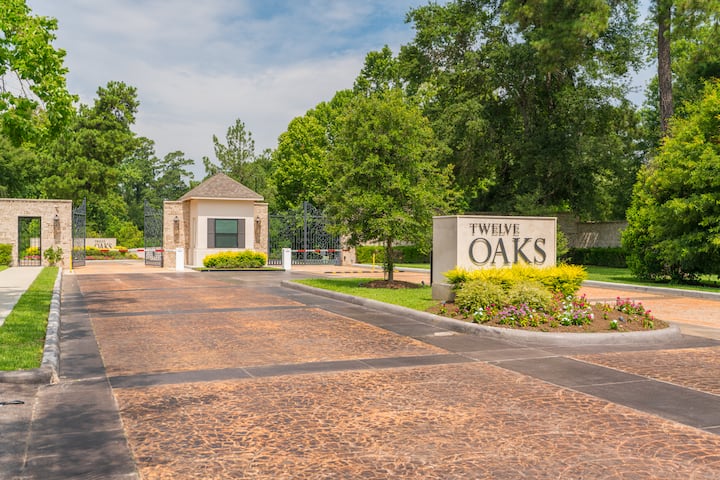 New 4bdr In Gated Comm + Huge Summer Kitchen Area - Tomball