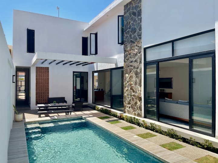 Casa Nueva, Alberca Privada A 5 Min De Playa - Nuevo Vallarta