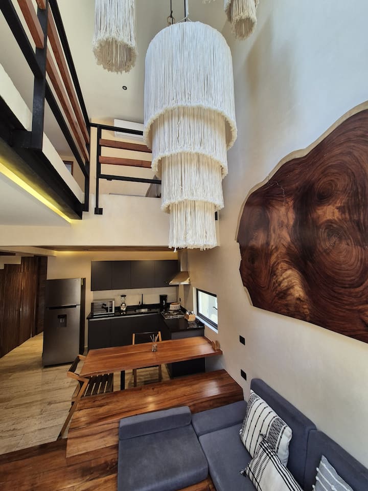 Dpto. Presidencial 2 Recámaras + Alberca Privada - Tulum