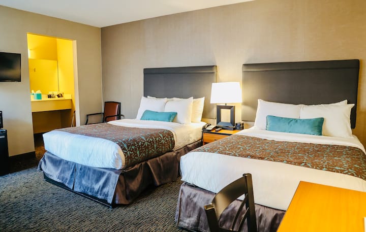 Central Motel Soma Room.2 Double Beds,free Parking - San Francisco, CA