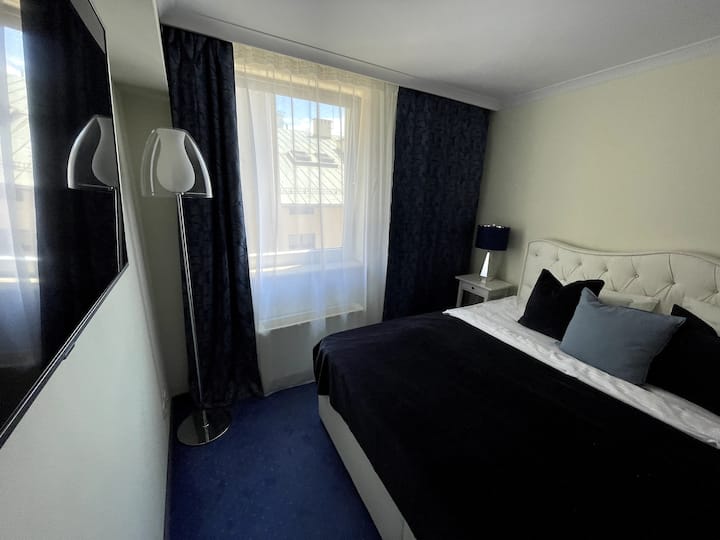 King Bed Tv Quiet 3min Market Sq Lift Ac Wifi200mb - Kraków