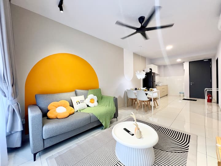 [Gah] Comfy 2br @ Gaia Residence Gamuda Gardens - Rawang