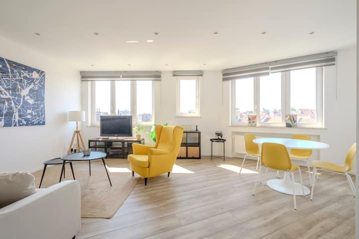 Lumineux Appartement 1 Chambre Proche Châtelain - Bruselas, Bélgica