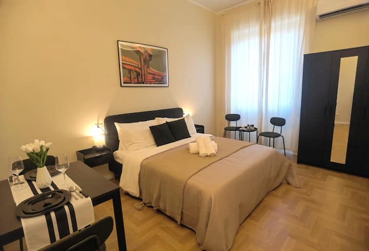 Modern 2br Family Suite W/kitchen • Free Parking - Rome