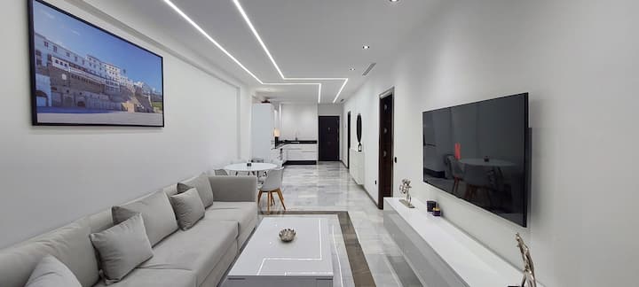 Marina Bay Apartment - Beach & Swimming Pool - Tangier