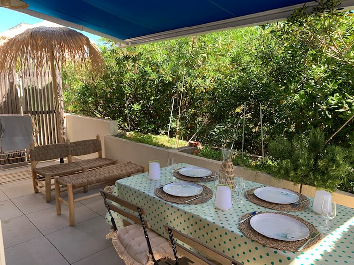 T2 Carnon-plage Parking, Clim, Wifi, Proche Mer - Carnon