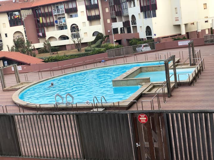 Hossegor Plage Sud + Piscine T2 - Seignosse