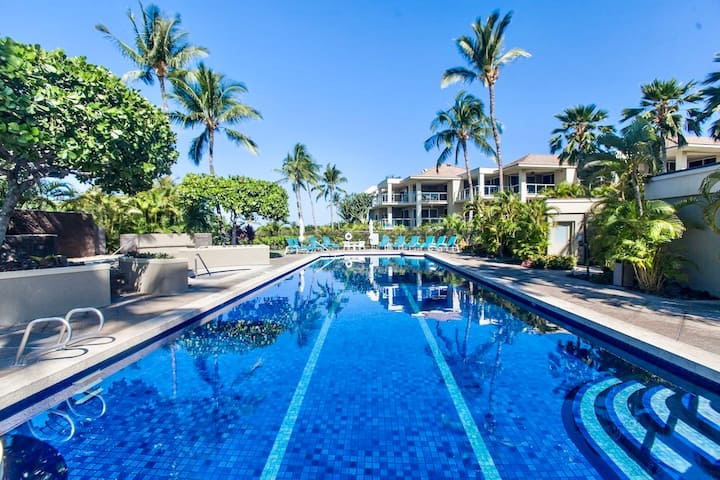 Walk To Beach! Pool, Ac, Views! - Kīholo State Park Reserve, Kailua-Kona