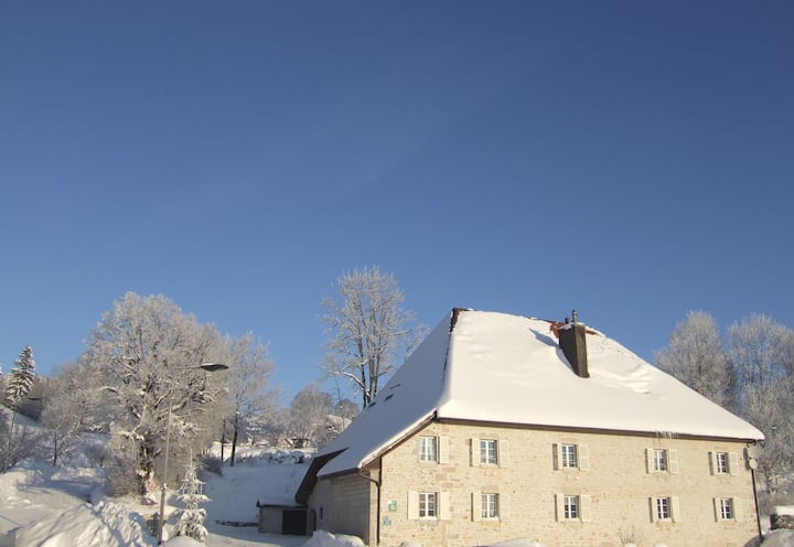 Beau Gîte 3 ÉToiles 81m2 Cheminée Piscine - Mouthe