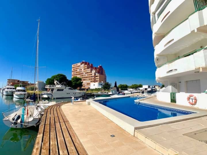 Studio Devant Marina Et Piscine - Empuriabrava