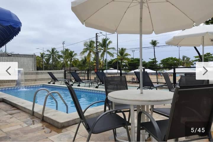 Flat 505 Em Hotel A Beira Mar - Maceió