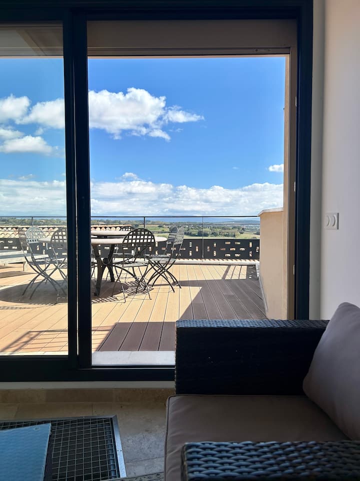 Maison De Village Avec Vue Exceptionnelle ! - Châteauneuf-du-Pape