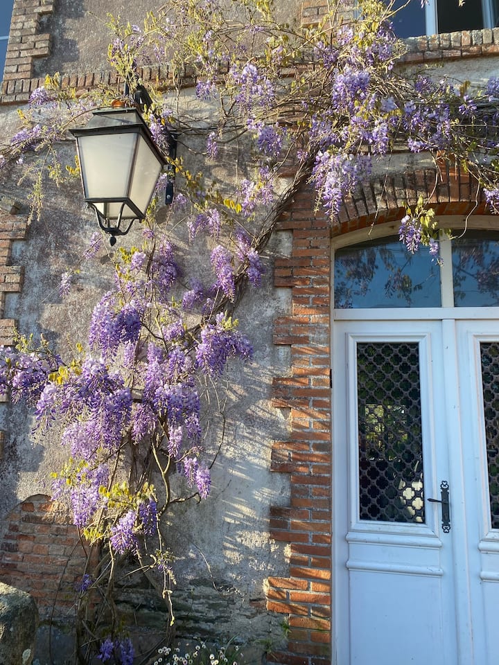 Chambre 4 - Manoir Du Moulinier, Petit Déj. Inclus - Machecoul