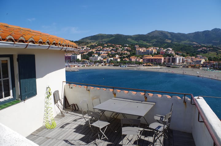 Appartement-terrasse Front 2 Mer - Banyuls-sur-Mer