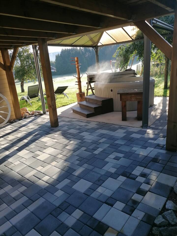 Chalet Avec Spa Hammam Sauna Bar Privatif - Vosges