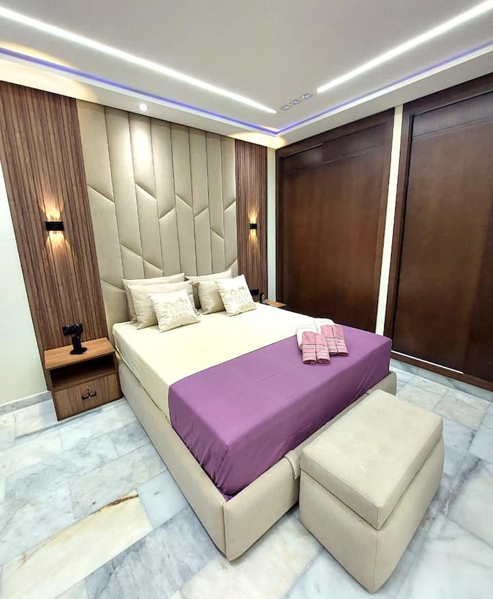 New Appart 5 Mn  Corniche Tgv- Wifi  Fibre Optique - Tanger