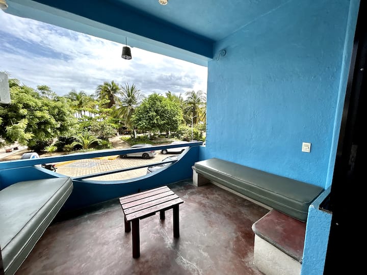 Depa 6 Pers Ac Enfrente Playa - Puerto Escondido