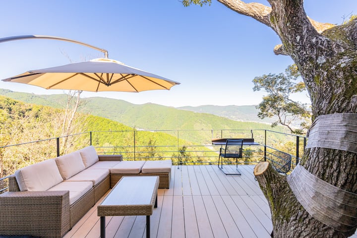 【Sky Terrace Re:t】with Open-air Bath/ Pets Allowed - Atami