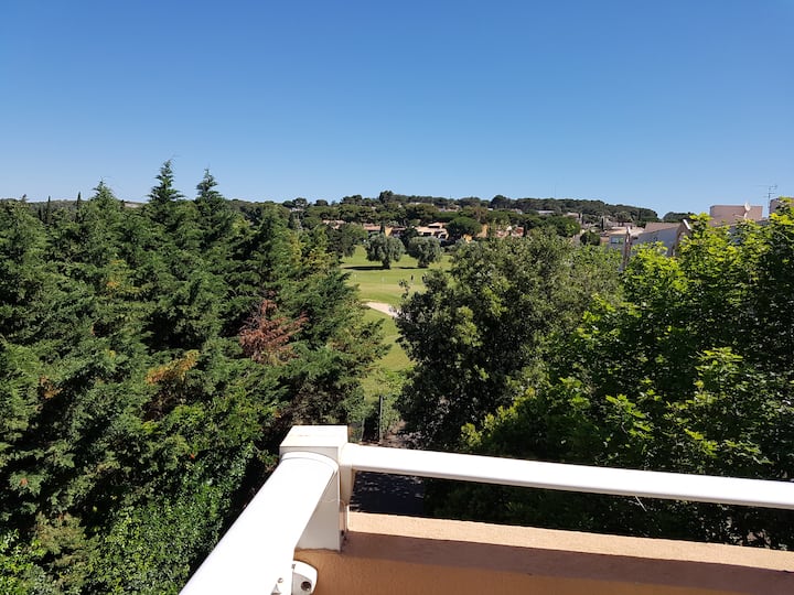 Appartement T3 Vue Sur Golf - Agde