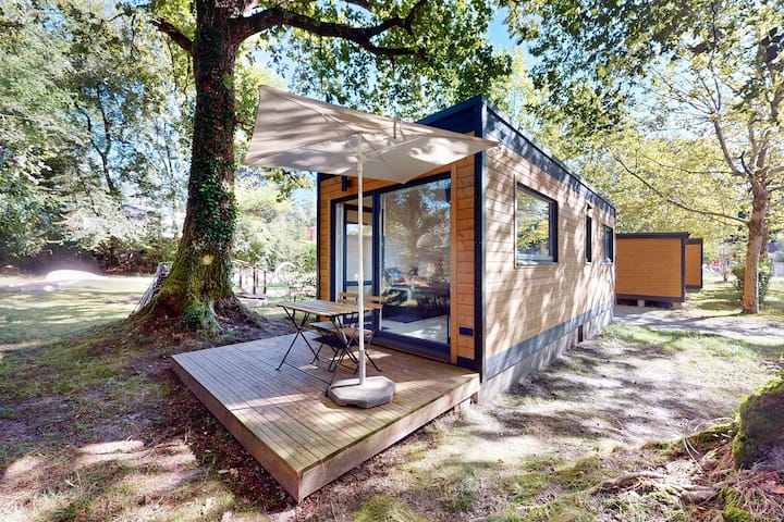 Chalet En Bois 4 Personnes - Mézos