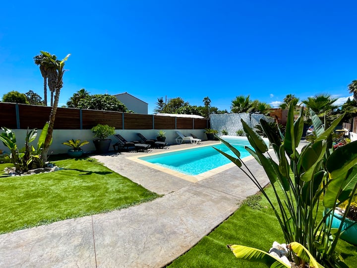 Vias / Joli Studio Avec Piscine à Vias - Plage Portiragnes