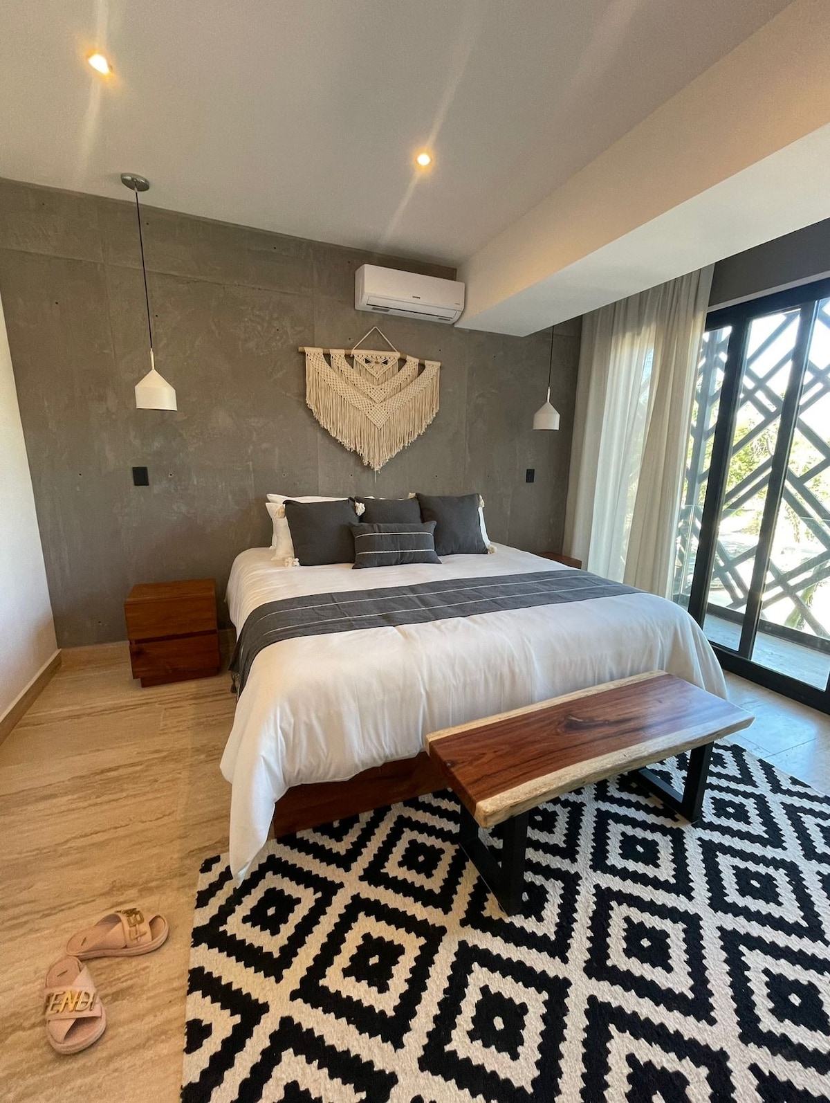 Studio boho chic au centre-ville dans une résidence calme. - Airbnb