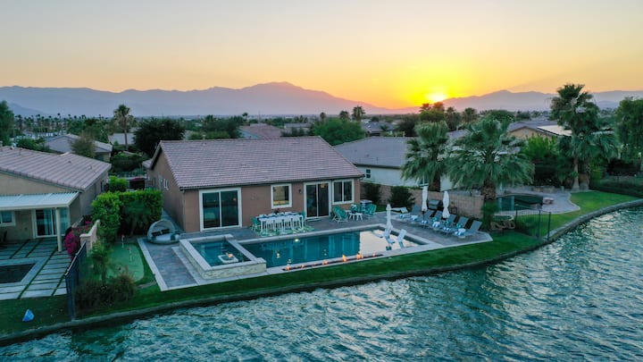 Lakefront! Large Salt Pool/spa, New Shade In Yard! - Coachella, CA
