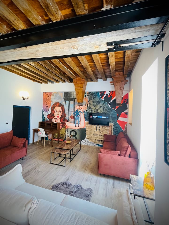 Gîte "Family Pop-art" - Allier